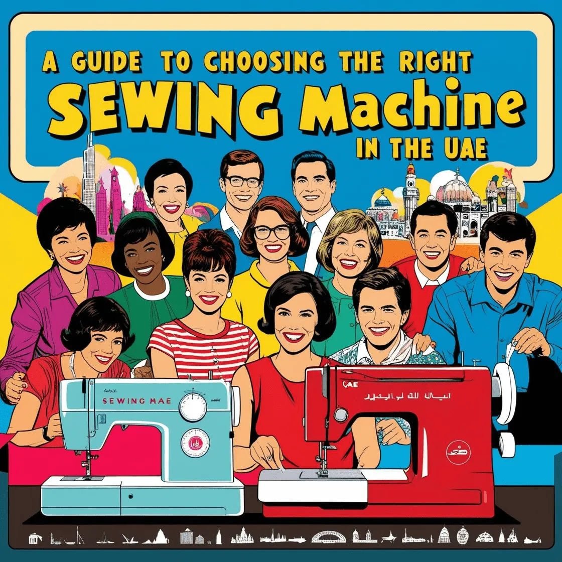 Guide to Choosing the Right Sewing Machine in the UAE – My Sewing Mall