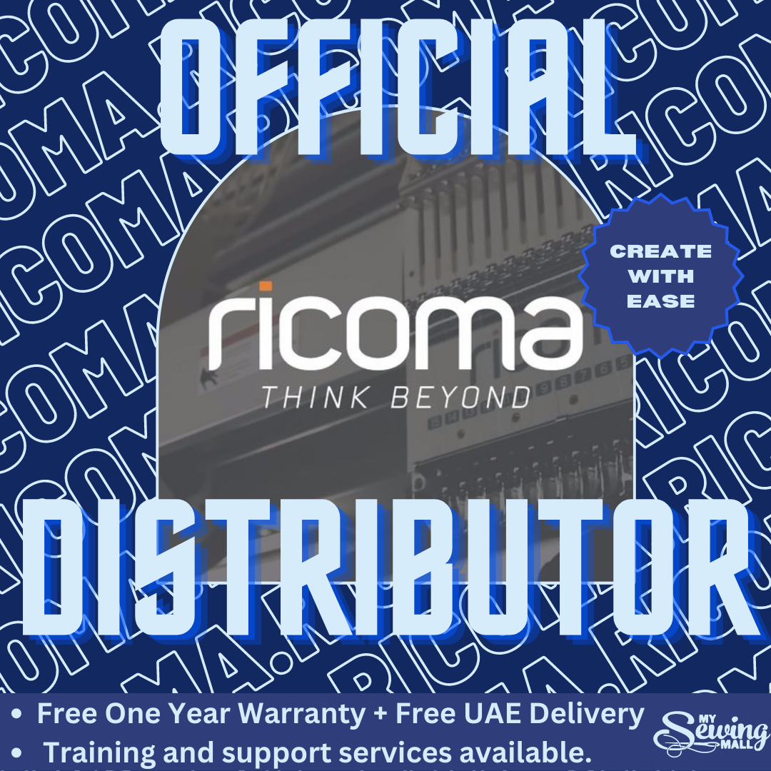 Ricoma: Your Solution for Expert Embroidery – My Sewing Mall
