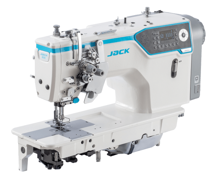 Jack 58450J-A Computerized Double Needle Lockstitch Machine (Complete ...