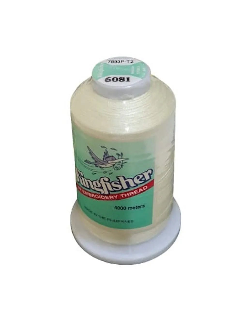 King Fisher Embroidery Thread 4000m 6081 Ivory Cream – My Sewing Mall