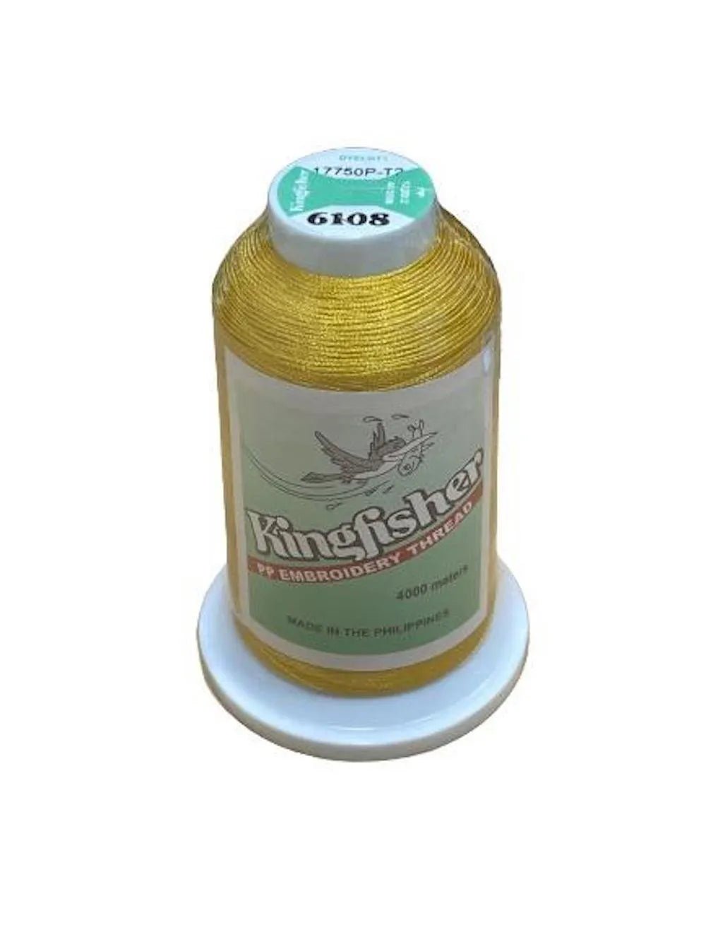 King Fisher Embroidery Thread 4000m 6108 – My Sewing Mall
