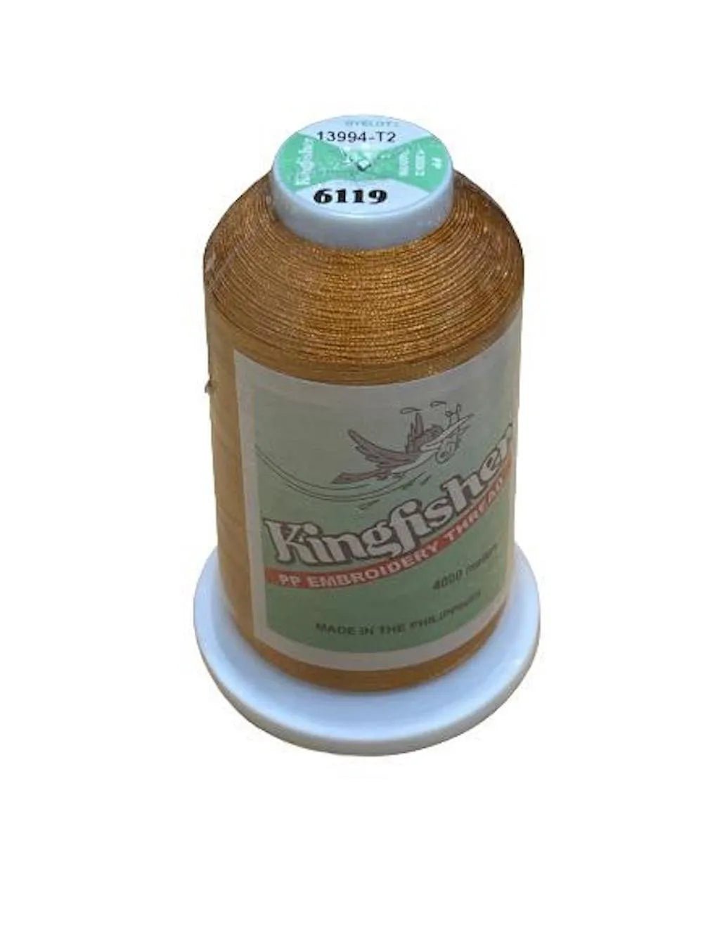 King Fisher Embroidery Thread 4000m 6119 – My Sewing Mall