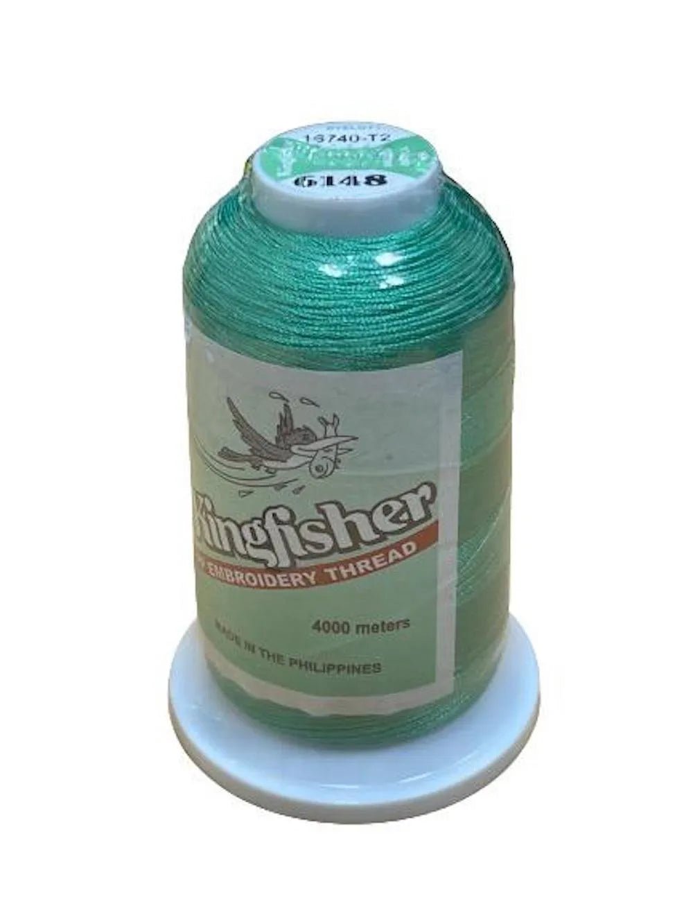 King Fisher Embroidery Thread 4000m 6148 Jade Green – My Sewing Mall
