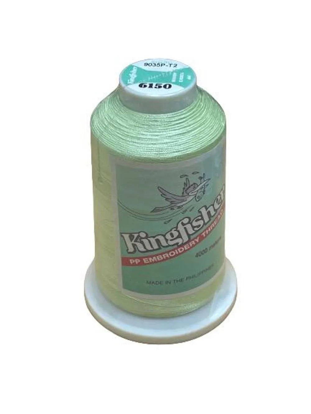 King Fisher Embroidery Thread 4000m 6150 Pastel Mint – My Sewing Mall