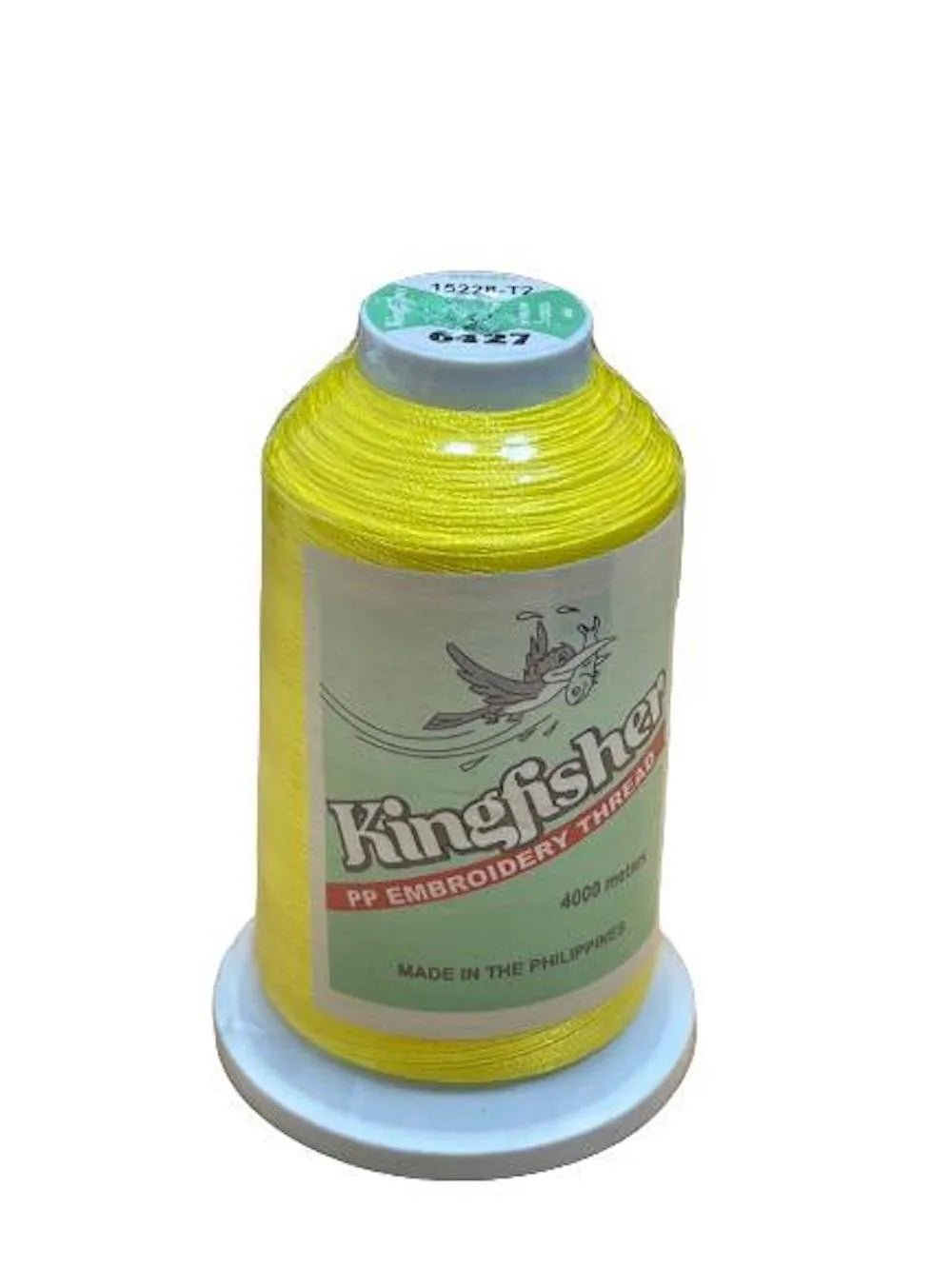 King Fisher Embroidery Thread 4000m 6427 Canary Yellow – My Sewing Mall