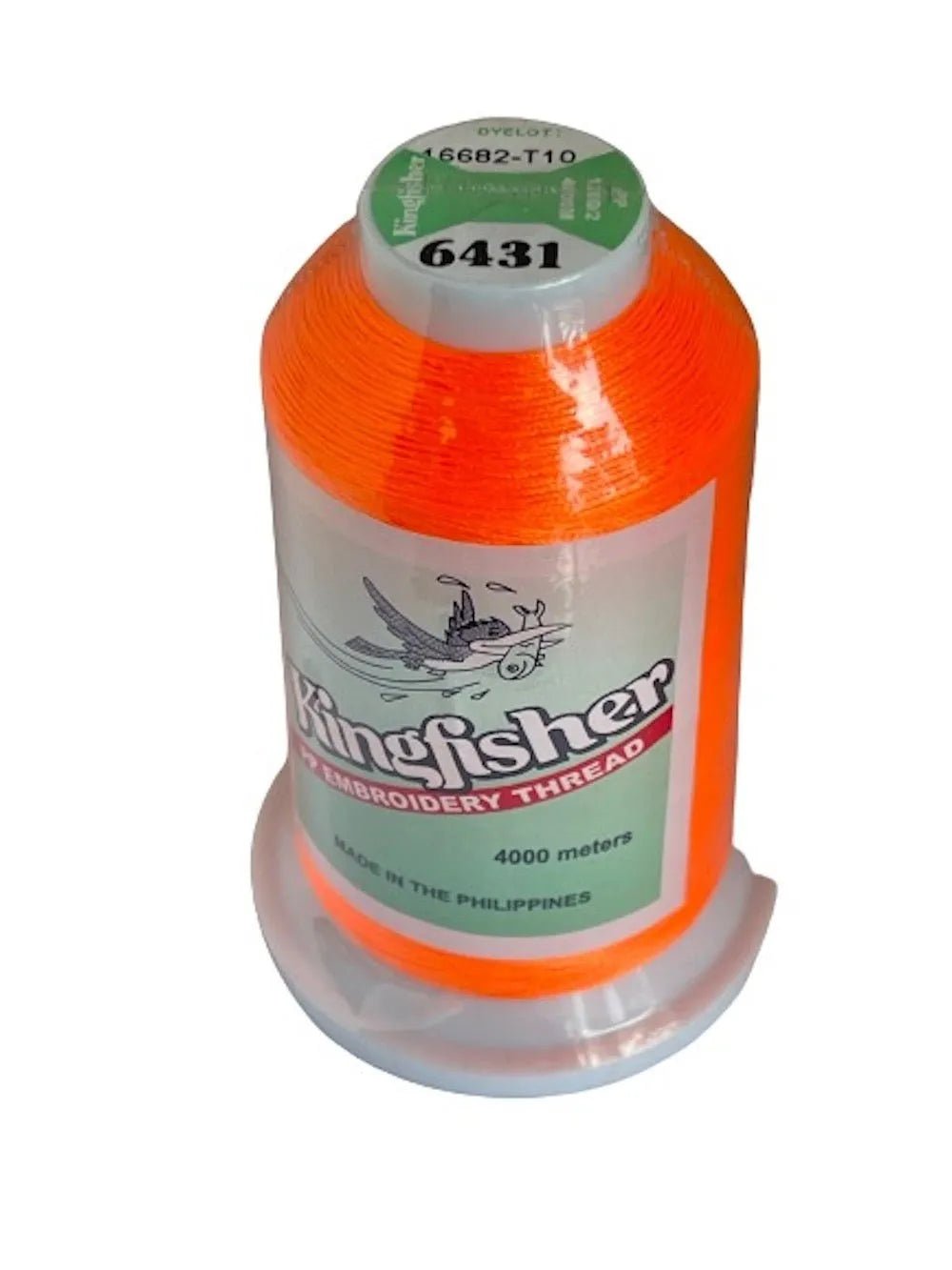 King Fisher Embroidery Thread 4000m 6431 Tangerine Orange – My Sewing Mall