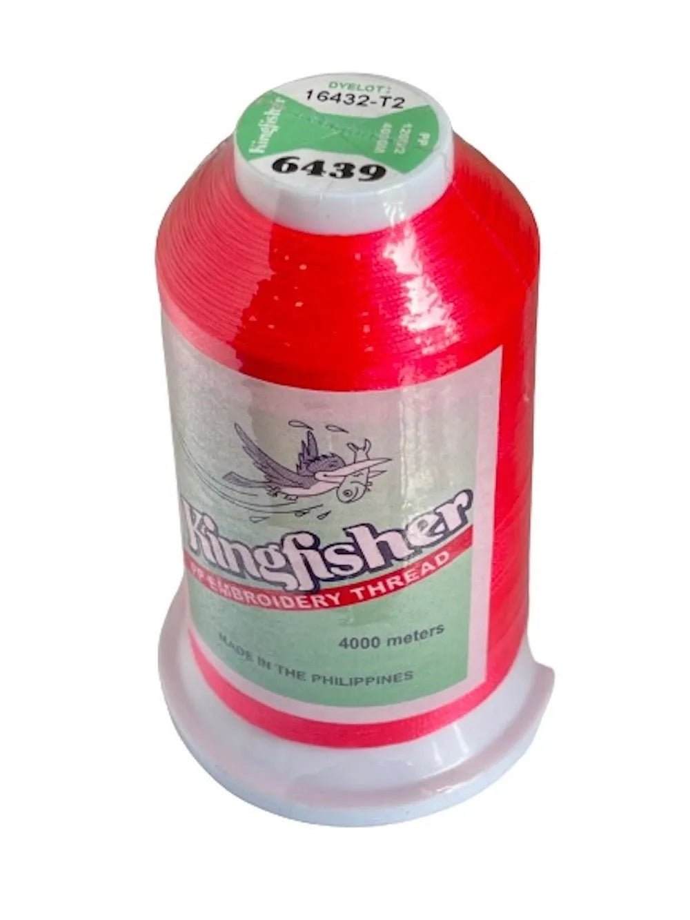 King Fisher Embroidery Thread 4000m 6439 Neon Red – My Sewing Mall