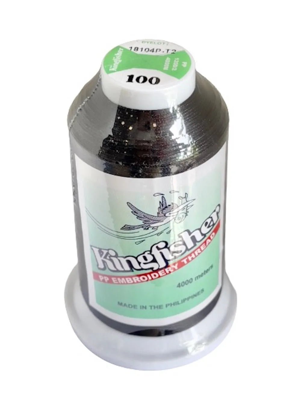 King Fisher Embroidery Thread 4000m Rich Black (100) – My Sewing Mall