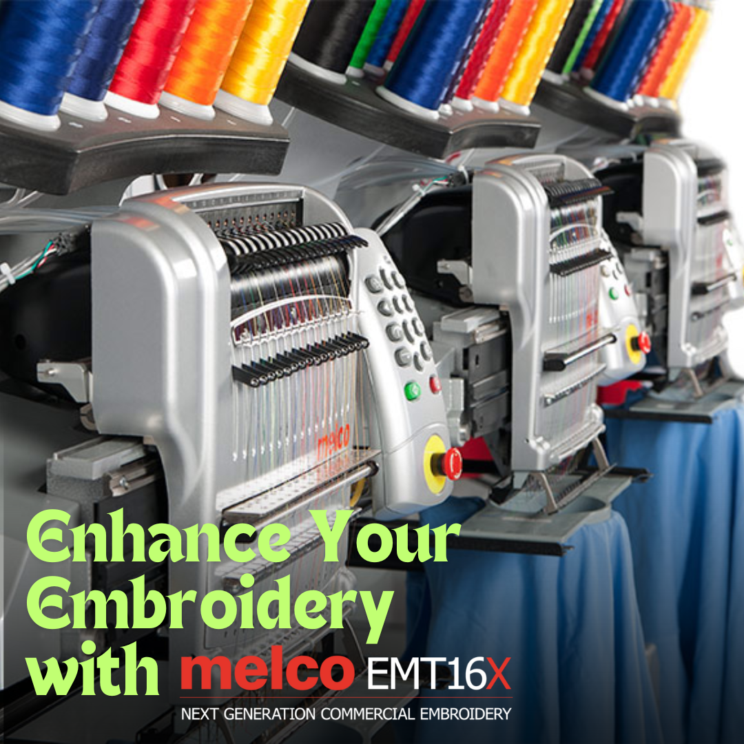 Melco EMT16X Embroidery Machine With Cap Attachment – My Sewing Mall