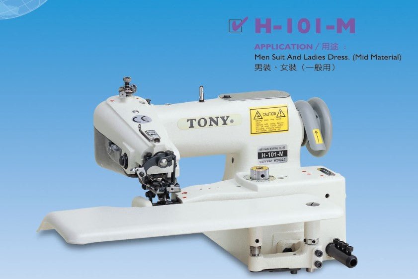 Tony H-101-M Industrial Blind Stitch Machine (Complete Set) – My Sewing ...