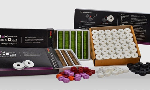 GEM Prewound White Bobbin-144 PCS IN A BOX – My Sewing Mall
