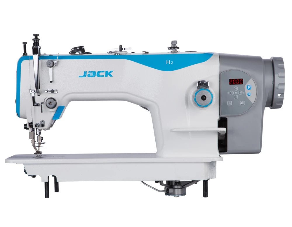 Jack H2 Heavy-Duty Direct-Drive Lockstitch Sewing Machine (Complete Se ...