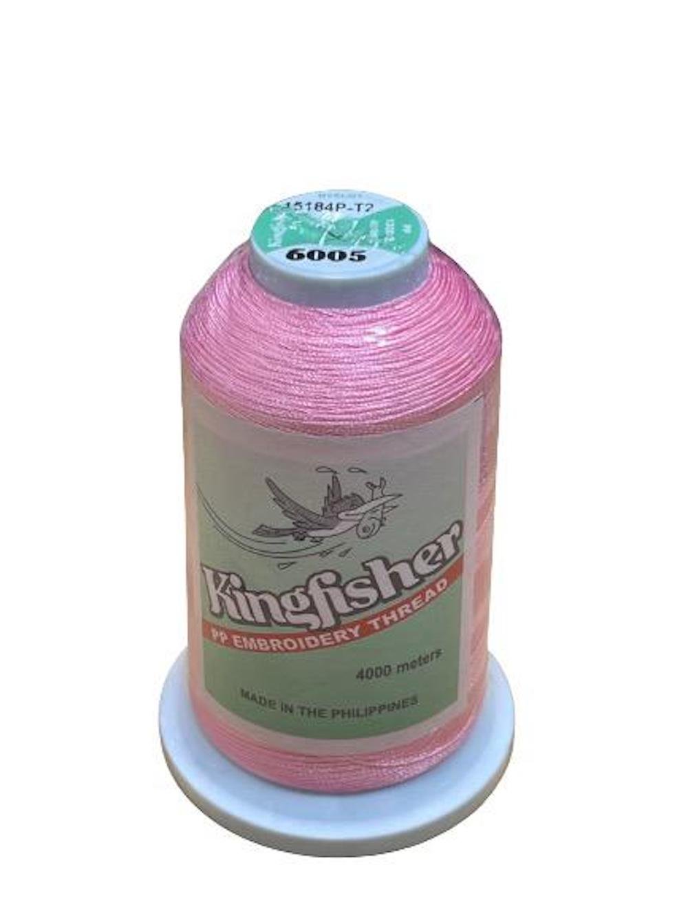 King Fisher Embroidery Thread 4000m Rose Pink (6005) – My Sewing Mall