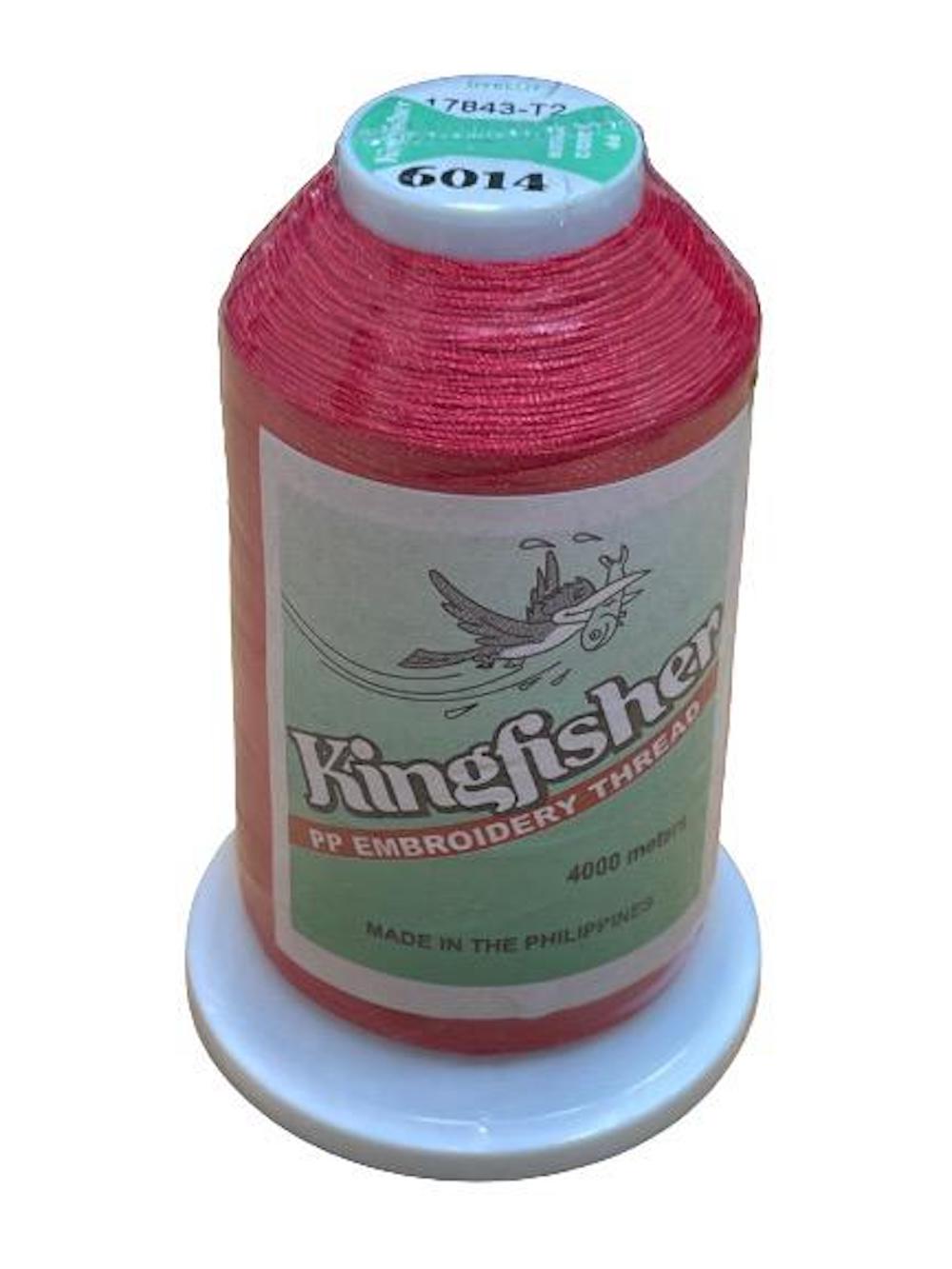 King Fisher Embroidery Thread 4000m Ruby Red (6014) – My Sewing Mall