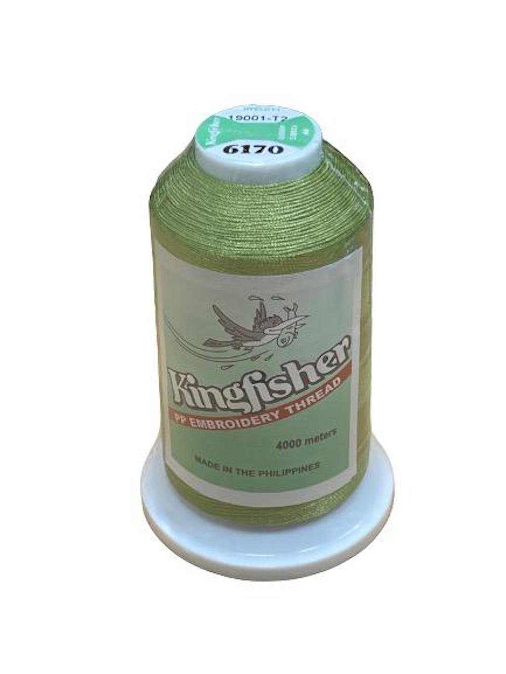 Kingfisher Embroidery Thread 4000m 6170 – Olive Branch – My Sewing Mall