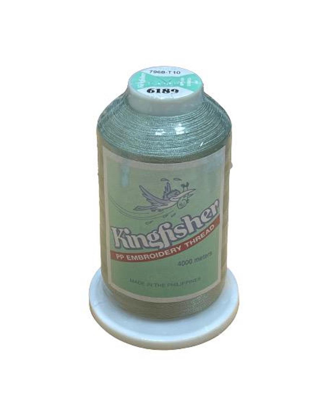 Kingfisher Embroidery Thread 4000m 6189 – Soft Seafoam Green – My ...