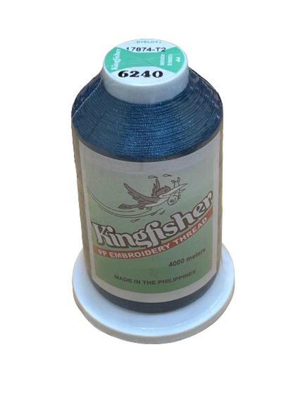Kingfisher Embroidery Thread 4000m 6240 – Midnight Ocean – My Sewing Mall
