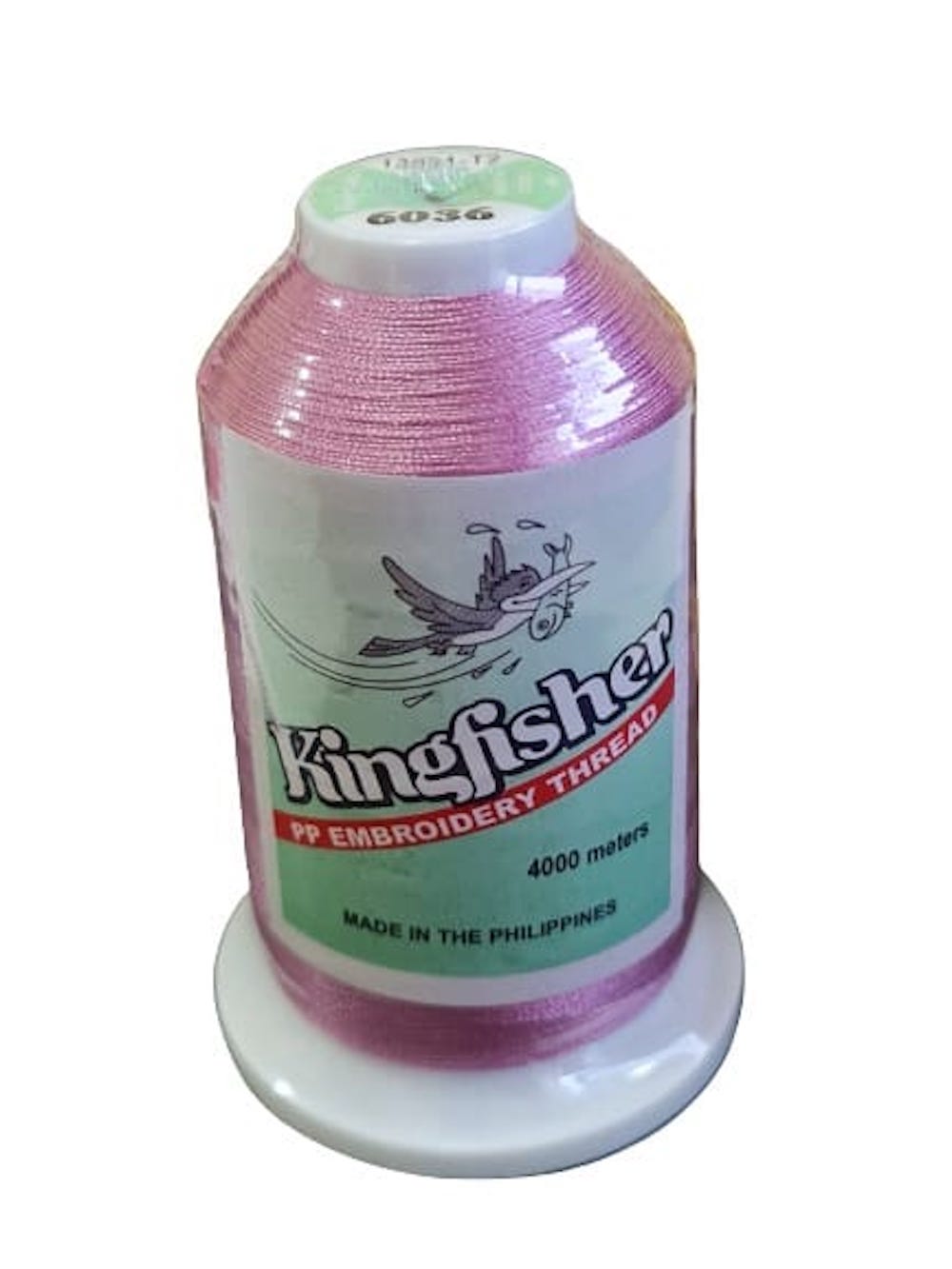 Kingfisher Embroidery Thread 4000m Blush Rose Pink 6036 – My Sewing Mall