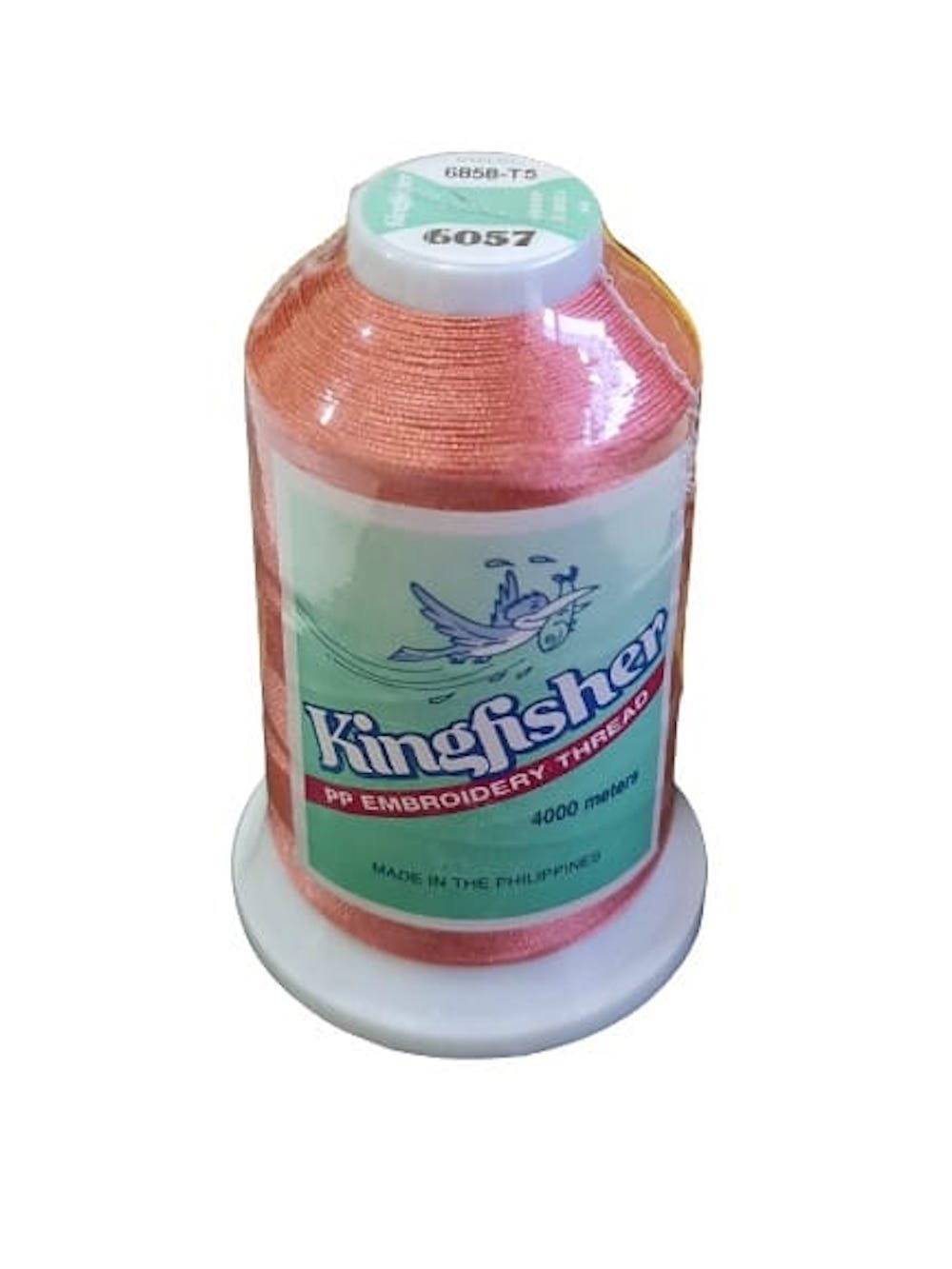 Kingfisher Embroidery Thread 4000m – Cherry Red 6056 – My Sewing Mall