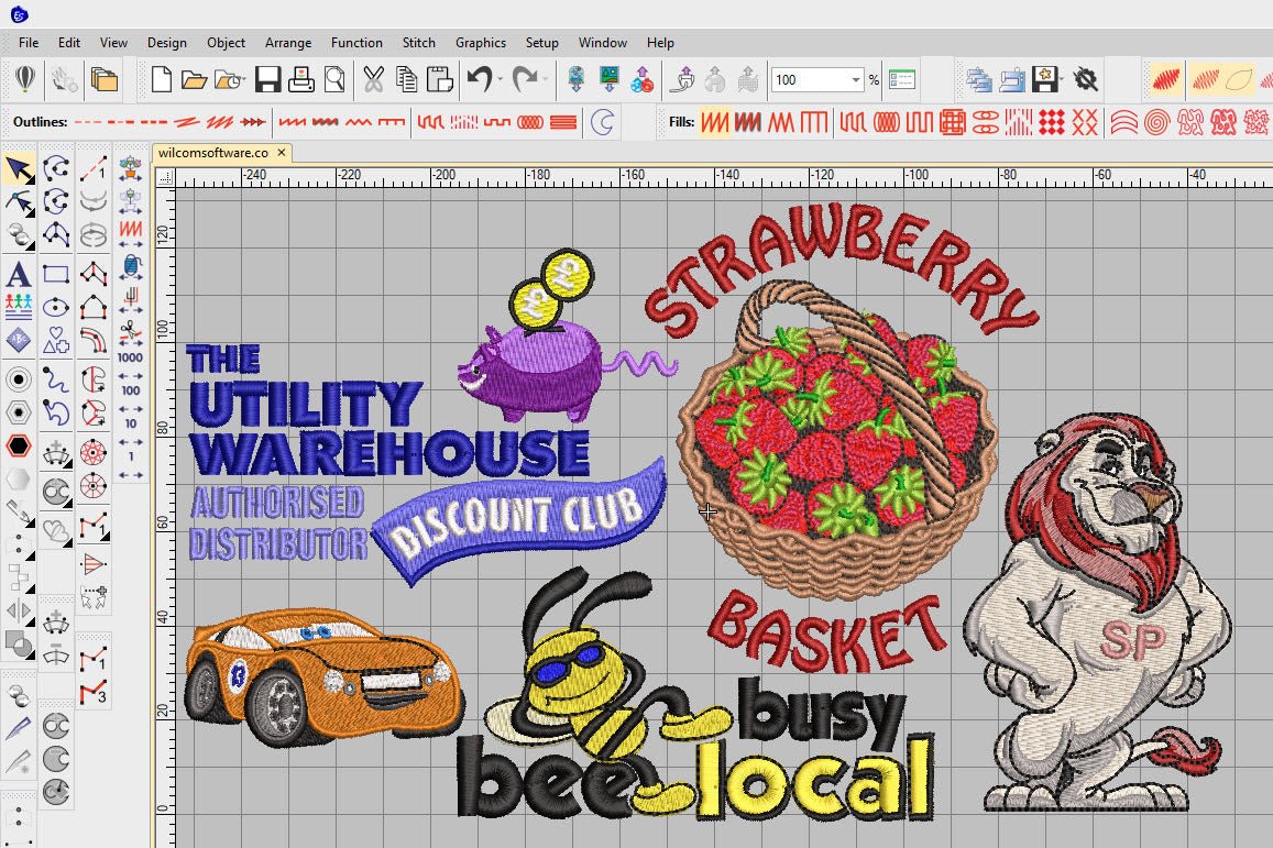Wilcom E4.5: DESIGNING Embroidery Software – My Sewing Mall